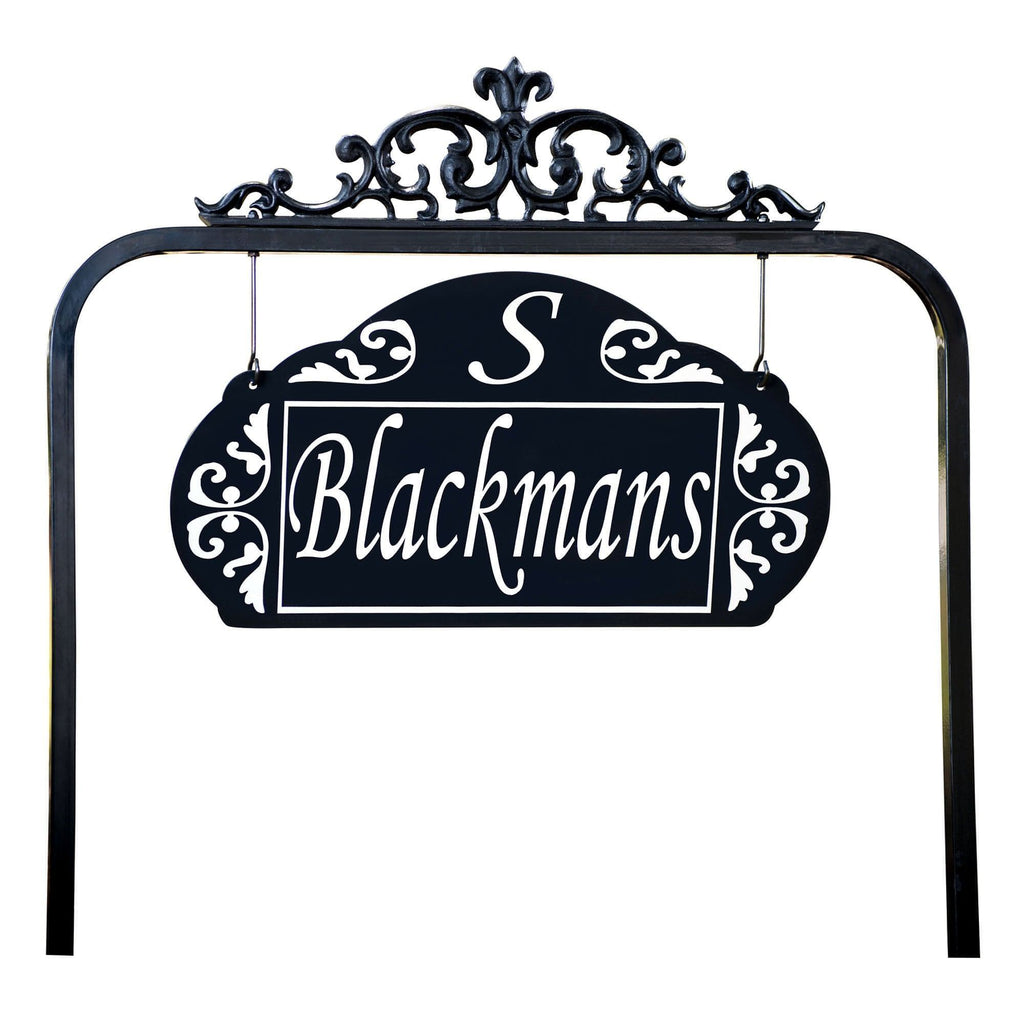 Le Paris Estate Sign - Customize Your Metal Address Sign | Address America